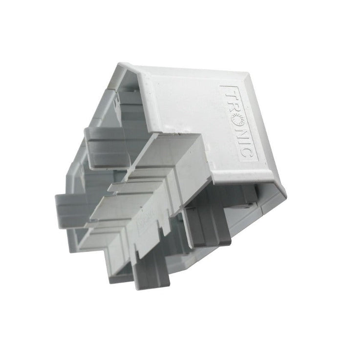 Compartment PVC Trunking External Bend 170mmx50mm – Cash Sale Stores ...