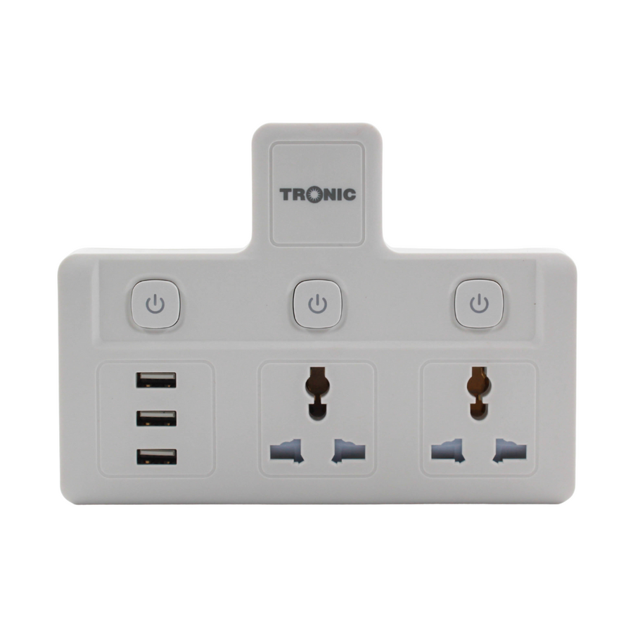 Multi Socket Adaptor With USB – Tronic Tanzania