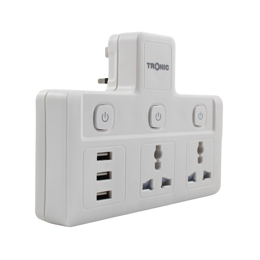 Multi Socket Adaptor With USB – Tronic Tanzania