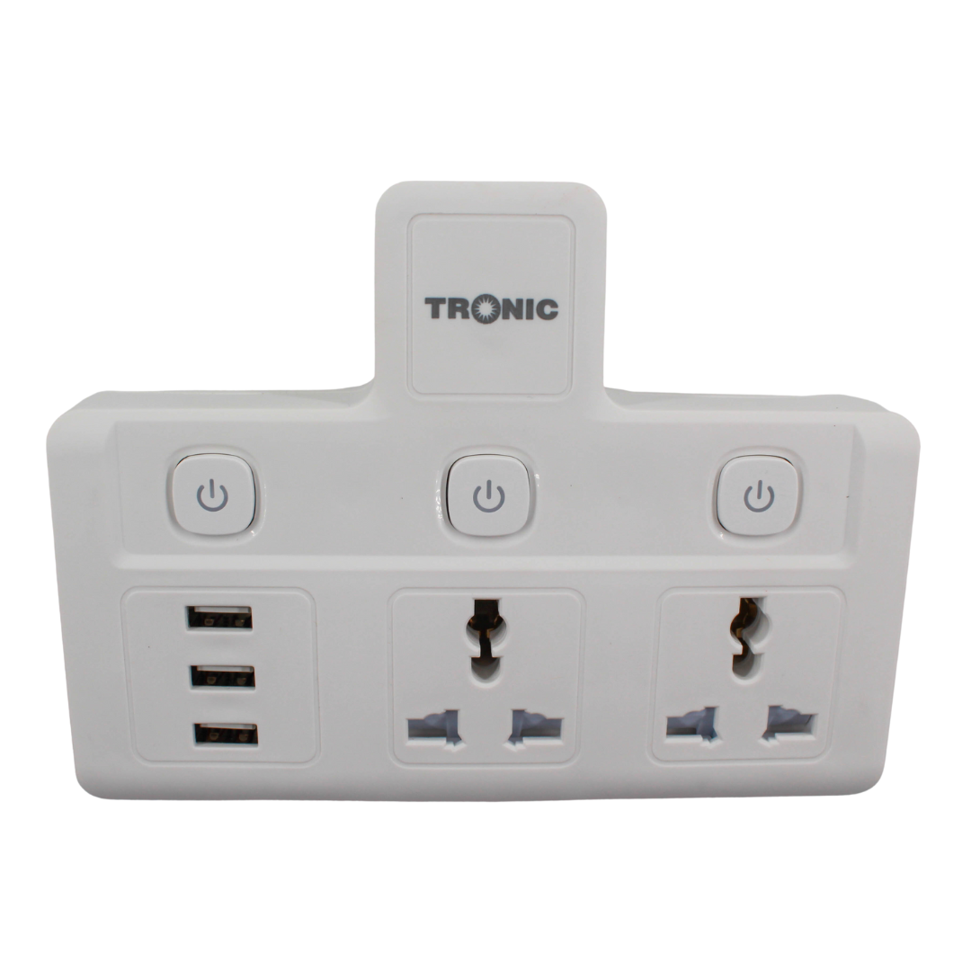 Multi Socket Adaptor With USB – Tronic Tanzania