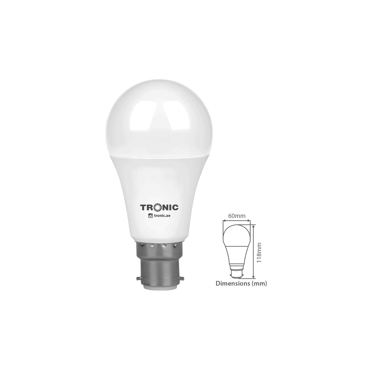 Bulb LED 12 Watts Day Light B22 (Pin) – Cash Sale Stores Limited