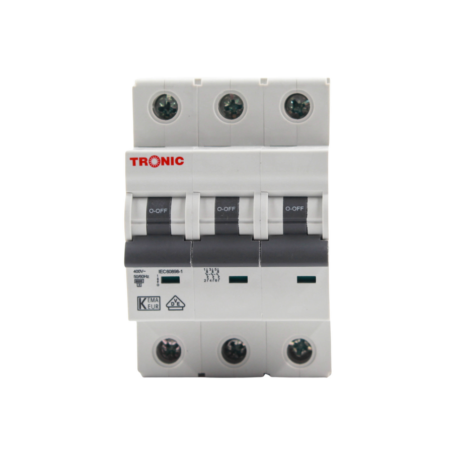 MCB 10Amps Triple Pole – Tronic Tanzania