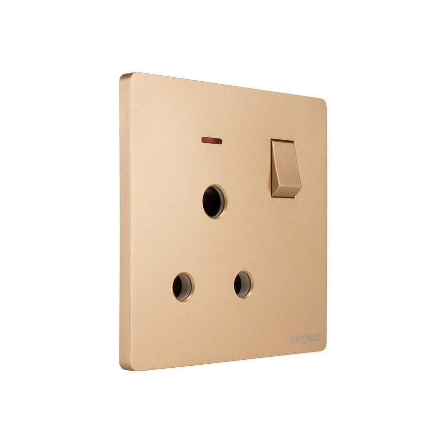 Single Switch Socket 15Amps – Tronic Tanzania