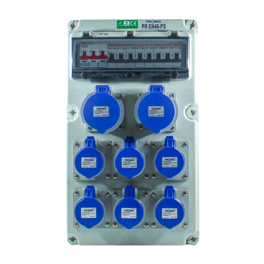 Industrial Distribution Board With Socket – Tronic Tanzania