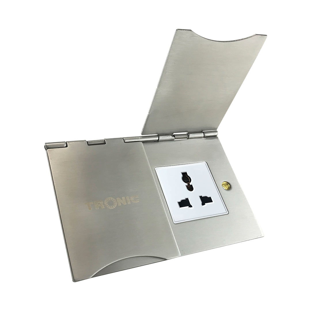 Floor Switch Socket 13A Twin Universal – Tronic Tanzania