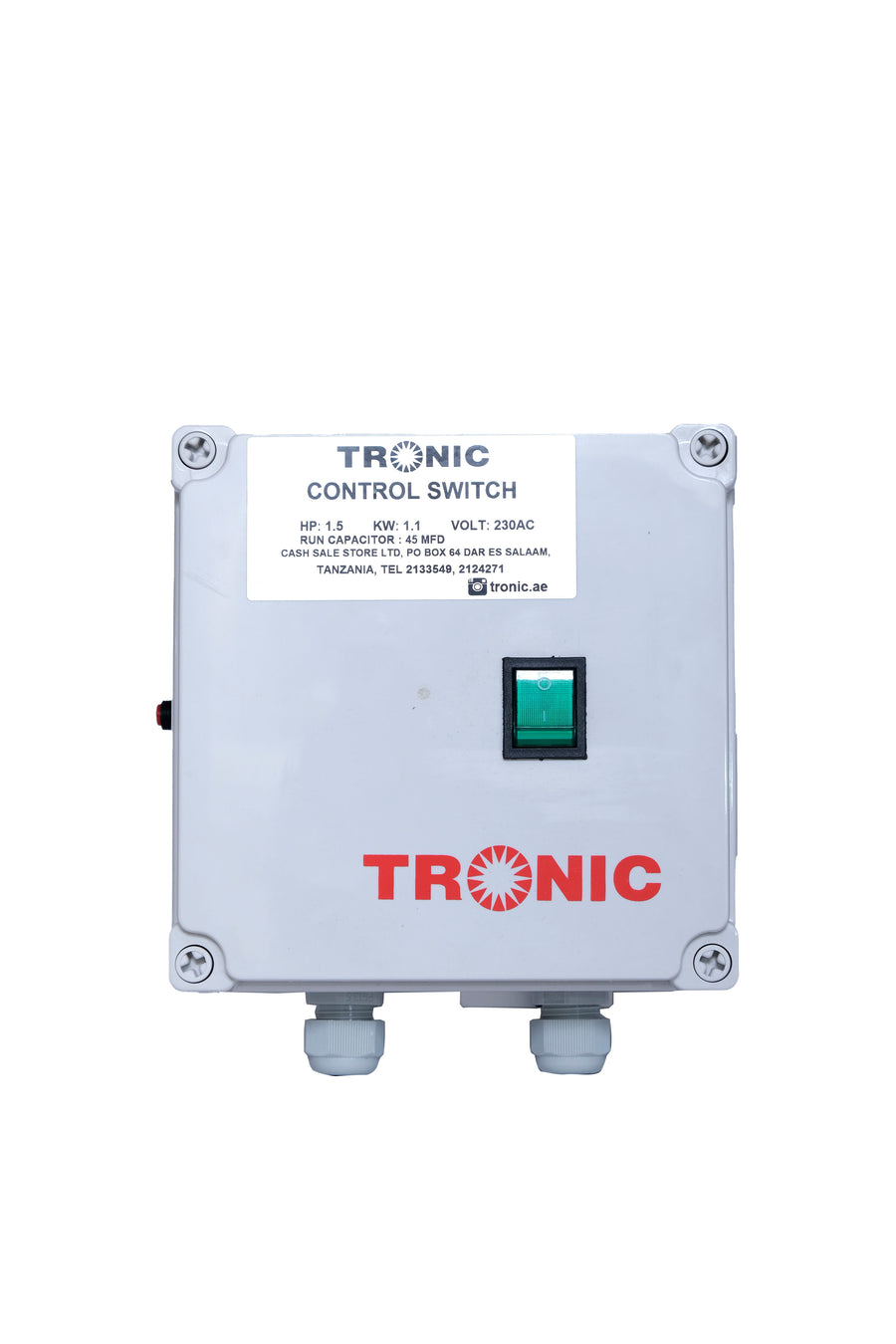 1.5HP Control Switch For Pump – Tronic Tanzania