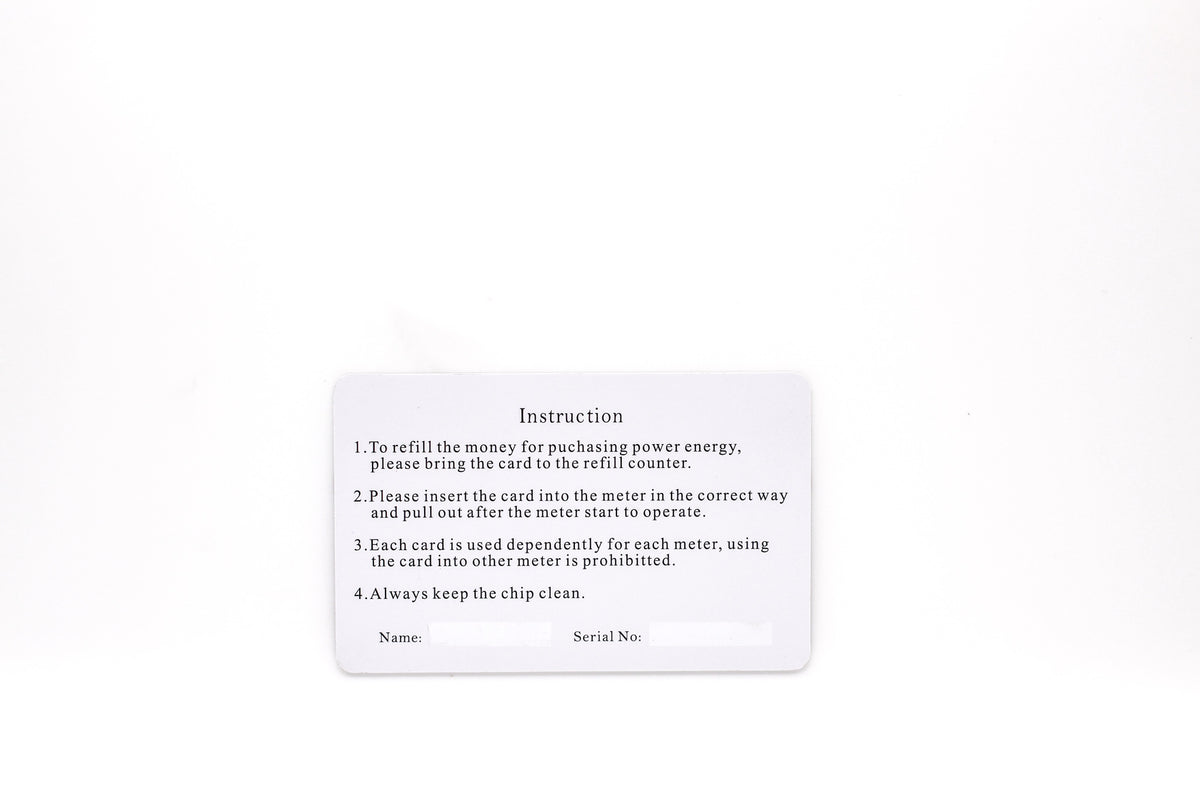 Energy Meter Card For EM SPPM-06 – Tronic Tanzania
