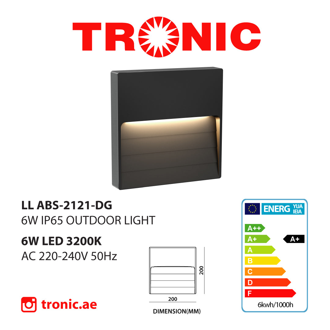 Square Wall Light – Tronic Tanzania