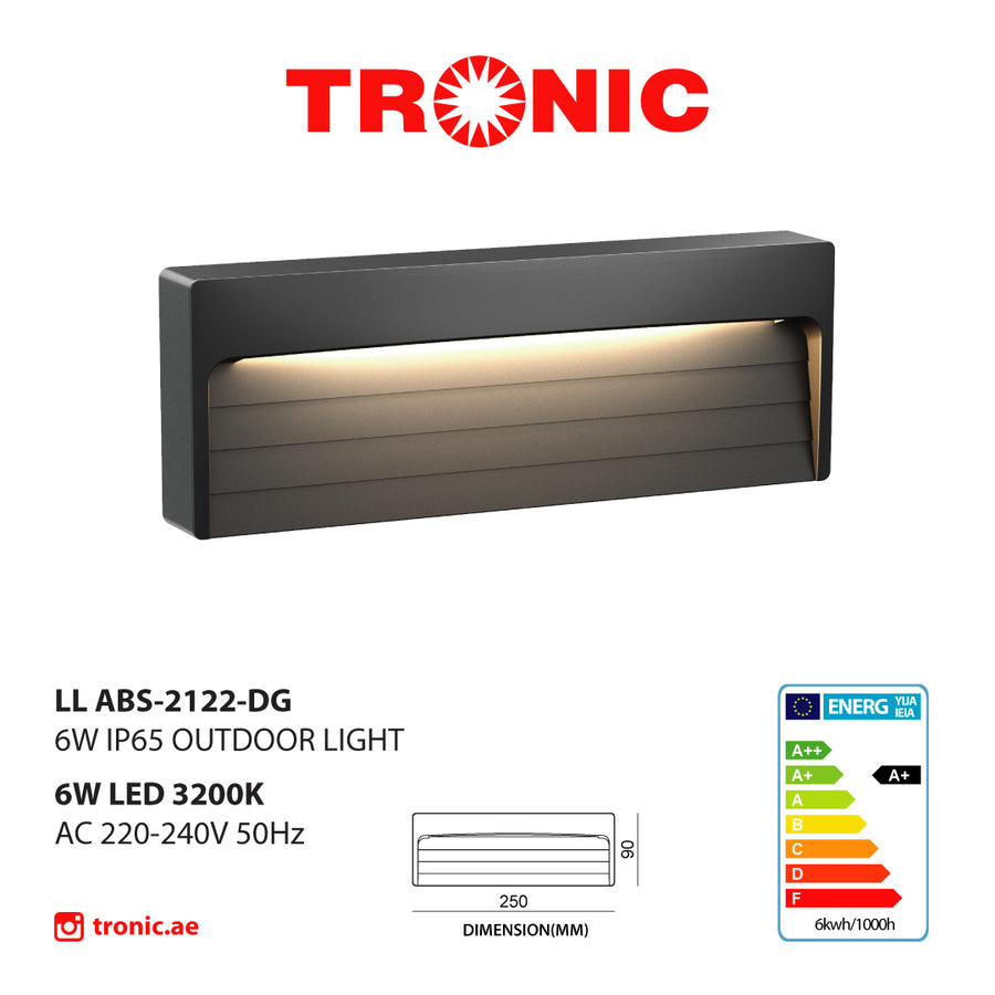Rectangular Wall Light – Tronic Tanzania