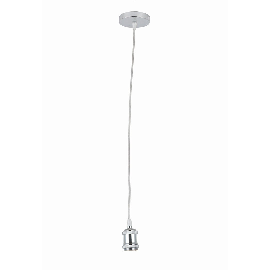 Hanging E27(Screw) Pendant Holder Chrome – Tronic Tanzania