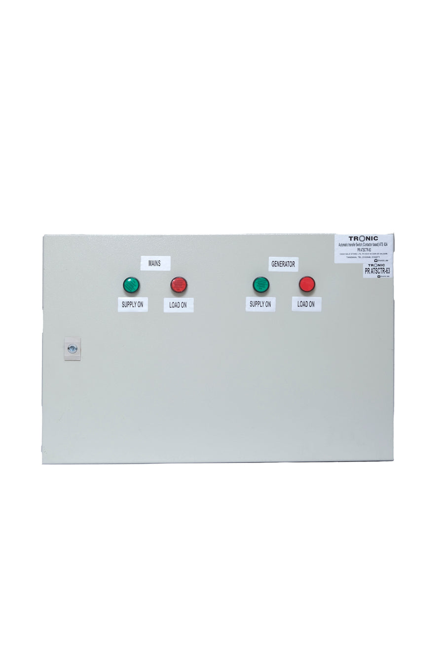 63A Automatic Transfer Switch Contactor Based – Tronic Tanzania