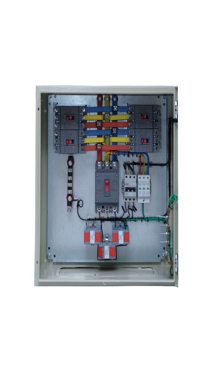 250A 4 Ways Three Phase Distribution Board With 3 Pole MCCB – Tronic ...