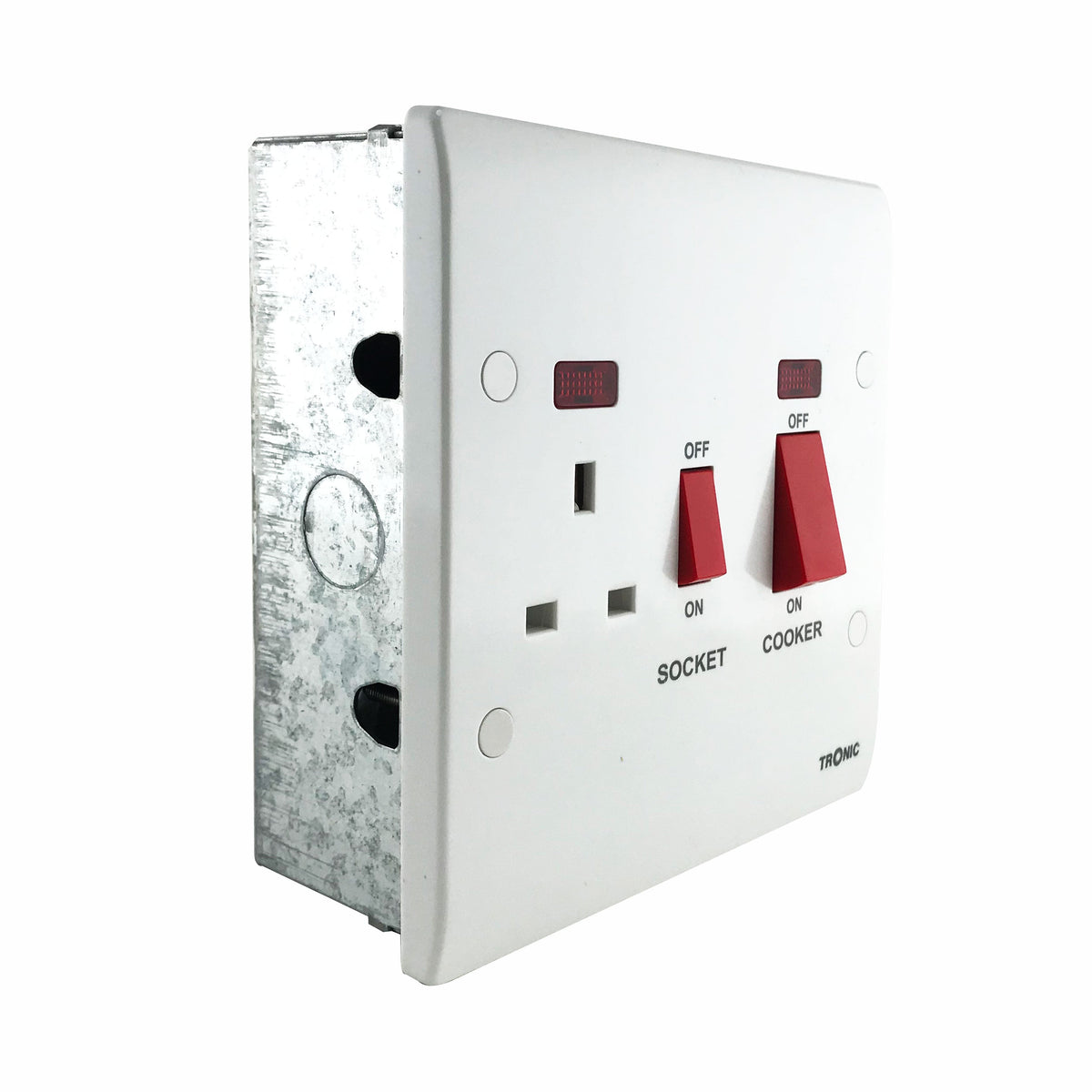 Cooker Unit with Galvanized Iron Switch Box – Tronic Tanzania