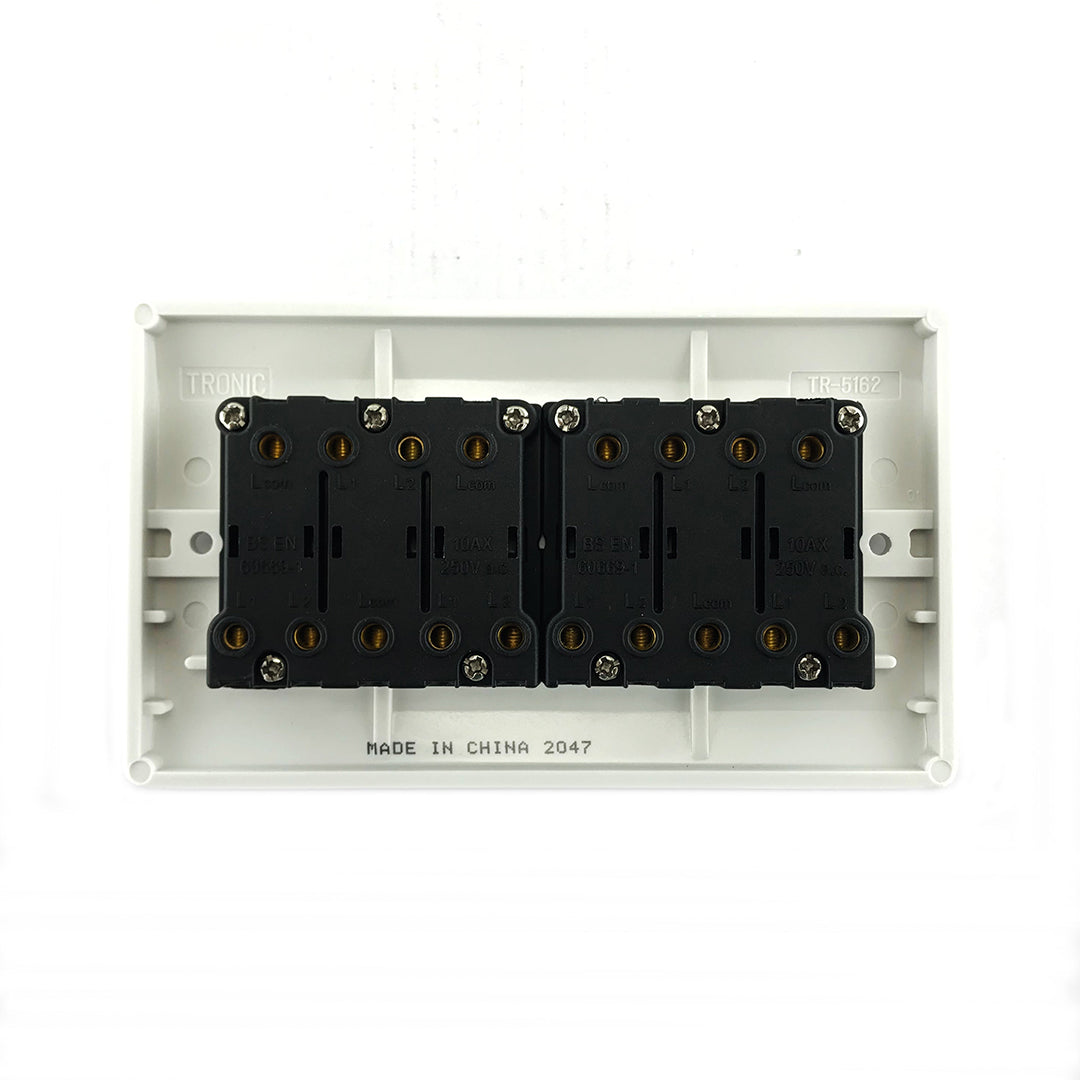 6 Gang 2 Way Switch Standard – Tronic Tanzania