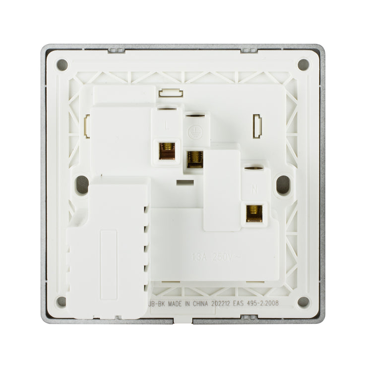 Universal Single Switch Socket with USB + Type C – Tronic Tanzania