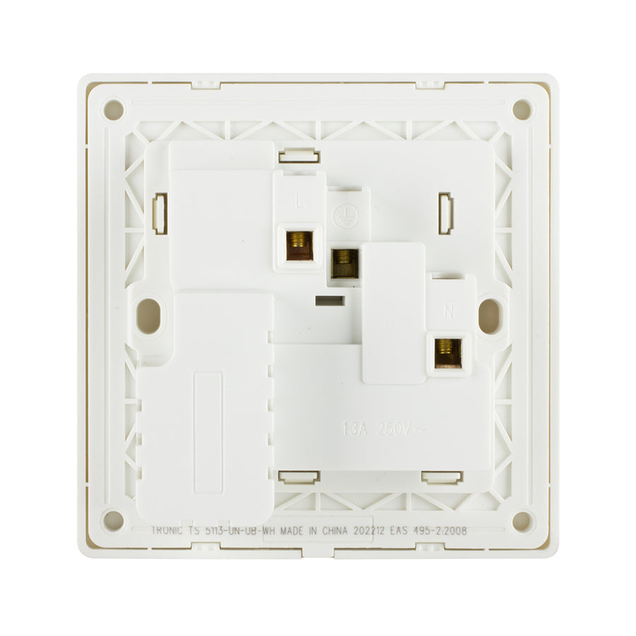Universal Single Switch Socket with USB + Type C – Tronic Tanzania