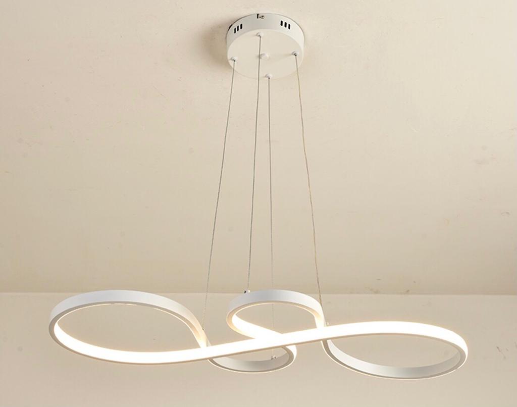Modern LED Infinite Loop Hanging Light – Tronic Tanzania