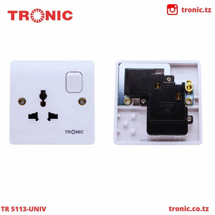 Single Switch Socket – Tronic Tanzania