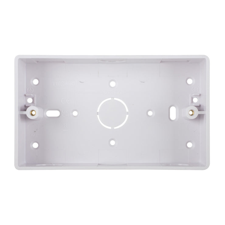 Twin PVC Mounting Box – Tronic Tanzania